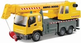 Bburago servisní vozidlo Construction Truck with Crane / měřítko 1:43