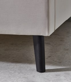 MEISE MÖBEL Čalouněná postel LEIRA 180x200cm béžová 2158-10-5000