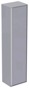 Ideal Standard Connect Air- Vysoká skříňka 160cm, levé / pravé, Lesklý světle šedý + matný bílý lak E0832EQ