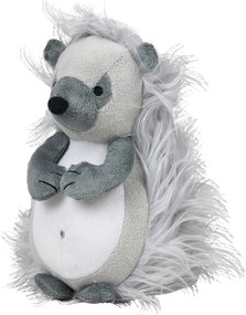 Šedá dveřní zarážka ježek Hedgehog - 15*14*21 cm