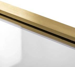 Rea Rapid Slide, sprchové dveře 120x195 cm, 6mm čiré sklo, zlatý matný profil, REA-K4709
