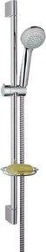 Hansgrohe Crometta 85, sprchová sada Vario se sprchovou tyčí 65 cm a miskou na mýdlo, chromová, HAN-27764000