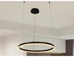 LED Stmívatelný lustr na lanku LED/42W/230V 3000-6500K + dálkové ovládání