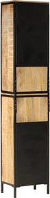 Koupelnová skříňka 40 x 27 x 180 cm železo a masivní mangovník 3217113