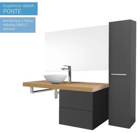 Mereo Mereo, Ponte, koupelnová skříňka 61 cm, Multidecor, CN290SBIAA