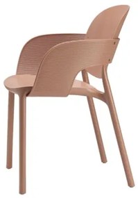 Scab Plastová židle HUG armchair Barva plastu Scab Karamelová