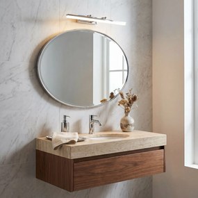 Toolight Rea, Koupelnové nástěnné LED svítidlo APP1870-1W 60cm CHROME, OSW-66026
