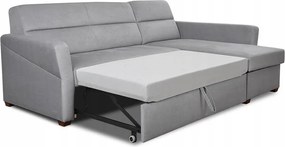 Sedací sestava LIVIA | malá sedací souprava + křeslo | 228x157 + 88 cm | rozkládací s úložným prostorem | VÝBĚR TKANIN