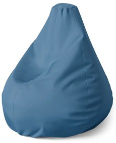 Sablio Sedací vak Pear Indigově modrá - 70 x 95 x 15 cm