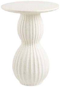 House Nordic Odkládací stolek NEWTOWN bílý ø40 cm