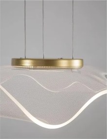 Závěsné LED svítidlo NOVA LUCE SIDERNO 15W 3000K 9054501