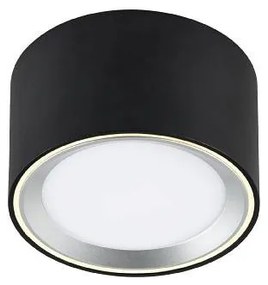 NORDLUX Stmívatelné LED stropní osvětlení FALLON, 5,5W, teplá bílá,  černé, stříbrné 47540103