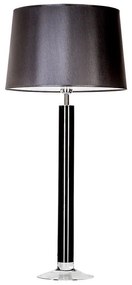 4concepts Designová stolní lampa FJORD BLACK Barva: Černo-bílá