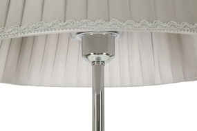 Stojací lampa Silvery 164 cm stříbrná