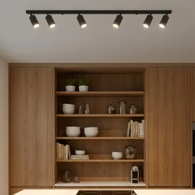 Brilagi - LED RGBW Stmív. bodové svít. SELE MODERN 6xGU10/6,5W/230V Wi-Fi černá