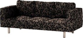 Potah na pohovku IKEA Norsborg 3-místná barva hnědá látka pletený vzor, vzorované