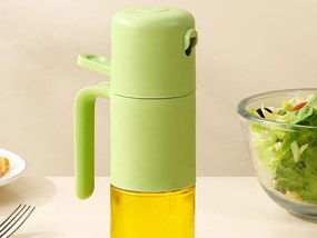 Verk Group Rozprašovač na olej, olivový olej a ocet – sprejový dávkovač 210 ml, skleněný rozprašovač
