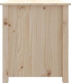 vidaXL Konferenční stolek 71 x 49 x 55 cm masivní borové dřevo [820926] Barva: Přírodní
