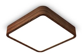 Dřevěné čtvercové svítidlo woodLED Square Ceiling  Dřevěné čtvercové svítidlo woodLED Square Ceiling Délka strany: 590 mm, Dřevodekor: Palisander…