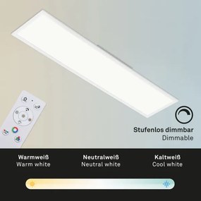 Brilo - LED RGBW Stmívatelné stropní svítidlo SLIM LED/40W/230V + DO