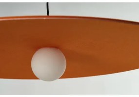 Designový lustr Freya oranžová