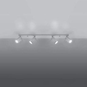 Sollux Lighting Stropní svítidlo RING 4L bílé