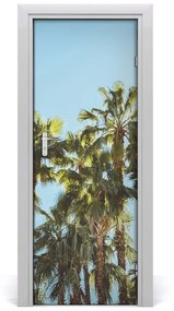 Fototapeta na dveře samolepící příroda palmy 75x205 cm