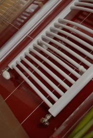 Thermal Trend KDO 450 / 1320 koupelnový radiátor žebřík oblý
