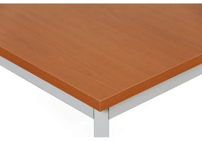 Jídelní stůl TRIVIA, světle šedá konstrukce, 1200 x 800 mm, třešeň