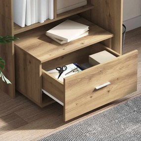 Stůl Artisanový dub Kompozitní dřevo 131,5 x 50 x 106,5 cm 3337272