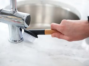 HITEKO (Smart microfiber system) Kartáč na spáry a dlaždice - odolný a účinný, dřevo - nylon