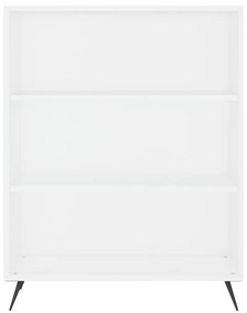 Skříň bílá 69,5 x 32,5 x 180 cm kompozitní dřevo,  3189541