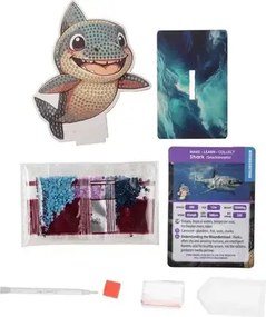 CRYSTAL ART Diamantové malování Oceán: Žralok