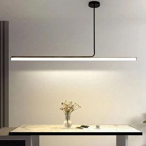 Toolight Toolight, LED stropní svítidlo 120cm, 14W, APP1659-CP, černá, OSW-06990