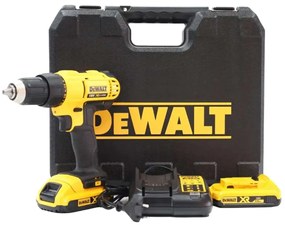 DeWALT - 18V AKU vrtací šroubovák, 2x aku 2,0 Li-Ion, nabíječka DCD771D2