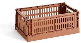 HAY Úložný box Colour Crate S, terracotta