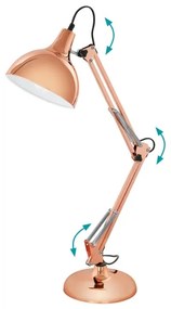 Eglo 94704 - Stolní lampa BORGILLIO 1xE27/40W/230V
