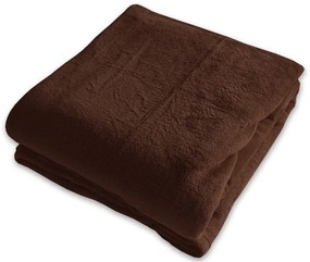 Homeville deka mikroplyš tmavě hnědá - 150x200 cm