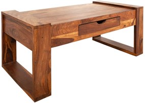 OnaDnes -20% Moebel Living Přírodní masivní konferenční stolek Enorma 100 x 50 cm