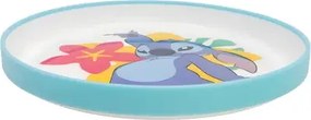 STOR Dětský jídelní talíř Stitch / Dětský talíř / Bez BPA / Do mikrovl