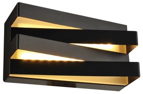 ACA DECOR Nástěnné LED svítidlo Milano, černá