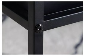 Massive home | Konferenční stolek DURA STEEL 70 CM černý kov