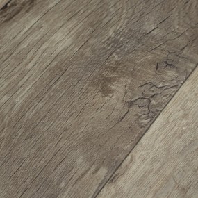 Beauflor, PVC podlaha - lino Texalino Supreme 691 M Valley Oak - dub, na míru, šíře 2m,3m,4m,5m, hnědá, filc, chodba / předsíň