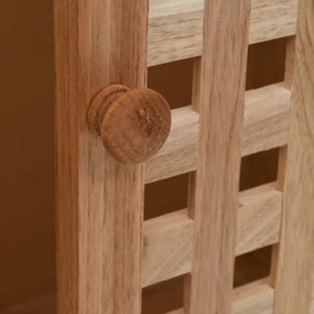 Skříňka pod umyvadlo masivní ořechové dřevo 66 x 29 x 61 cm - Default Title
