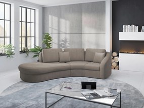 XXXLutz ROHOVÁ SEDAČKA, textil, hnědá Sit & More - Sedací soupravy - 000144017416