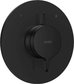 Axor One - Baterie pod omítku, pro 2 spotřebiče, matná černá 48415670