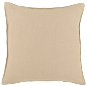 Béžový lněný povlak na polštář Aix - 50*50 cm