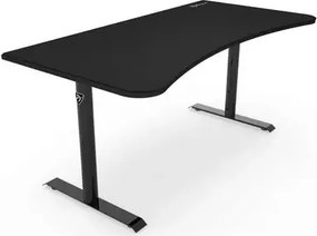 AROZZI ARENA Gaming Desk herní stůl černý / D:160cm / Š: 71-82cm / V: