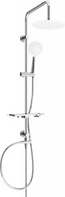 Mexen sprchový set T67 s horní hlavicí 23cm, chrom/bílá, 798676793-00