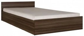 Jednolůžková postel 90 cm Irvine I23 (jasan tmavý) (s roštem a úložným prostorem). 606112
